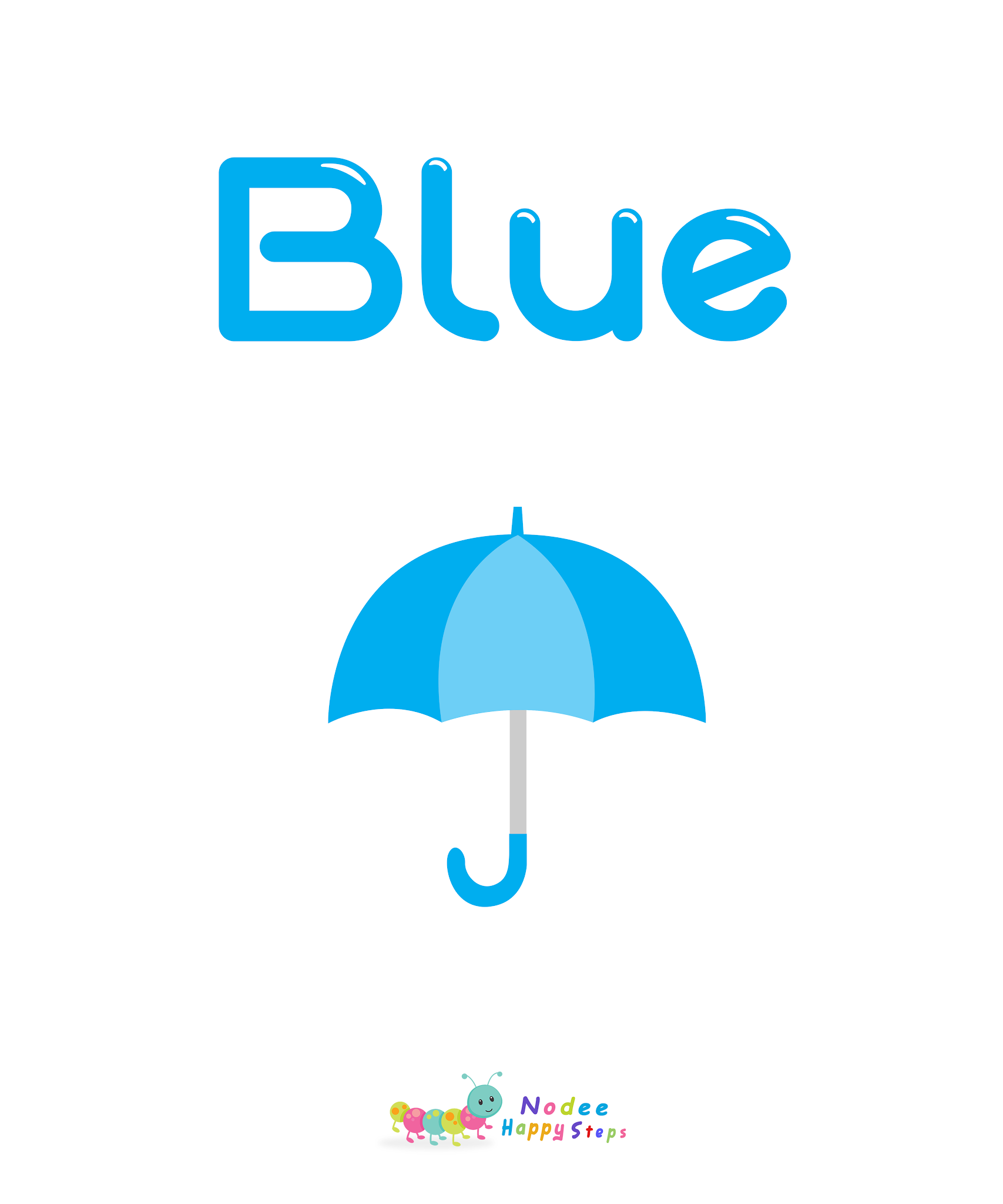 Blue Color - Colors Flashcards for kids