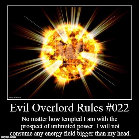 Scott M. Baker: Evil Overlord Rules, Part 2