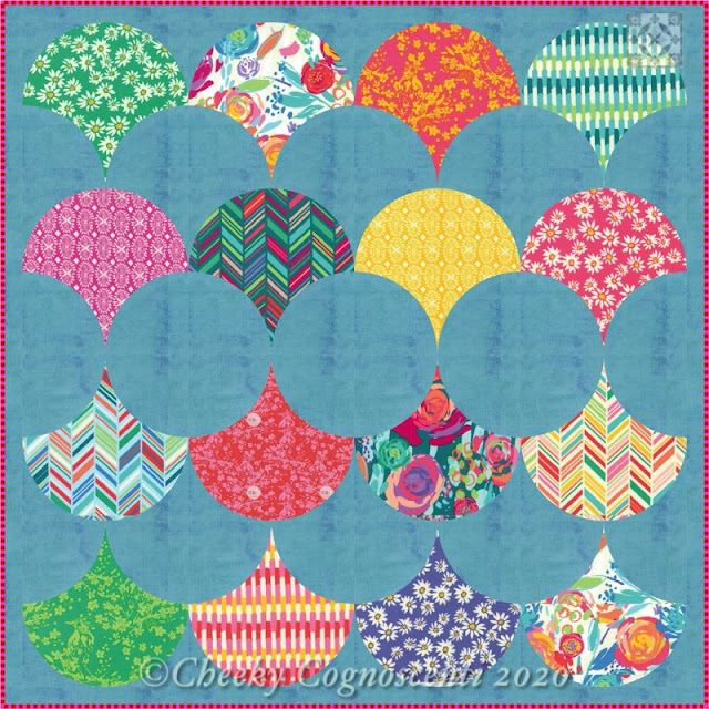 Rebecca Grace Quilting: Machine Piecing the Modern Baby Clam Shells ...