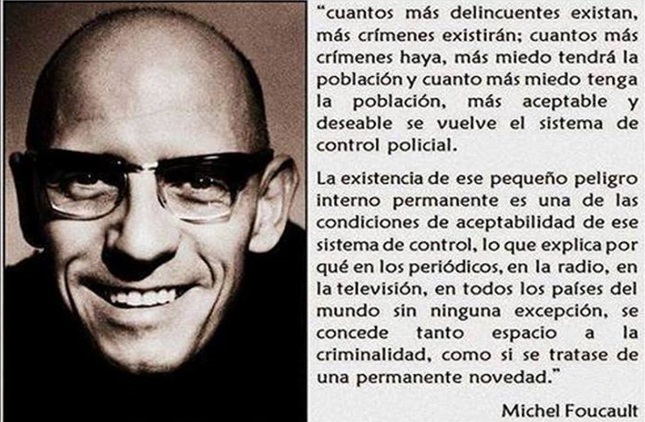 Revisionistas de Gral San Martín: Michel Foucault y el Poder