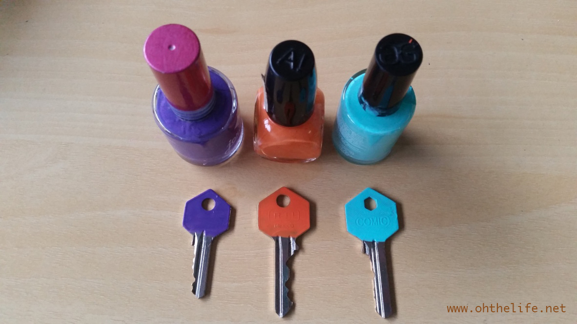 DIY COLORFUL KEYS // DIY LLAVES DE COLORES