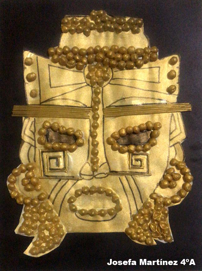Artes y Música Colegio Bajo Molle: MÁSCARAS PRECOLOMBINAS: CUARTOS BÁSICOS