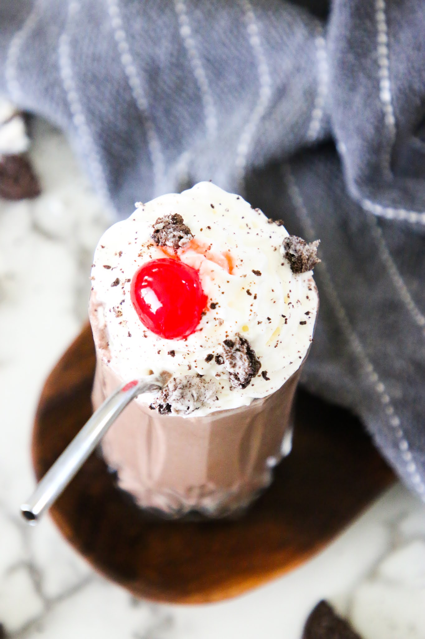 Chocolate Oreo Shake - Single Serving Size