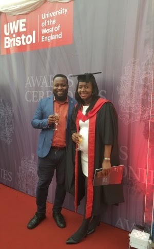 Photos: Comedian Daniel D Humorous' wife, Milliscent graduates from ...