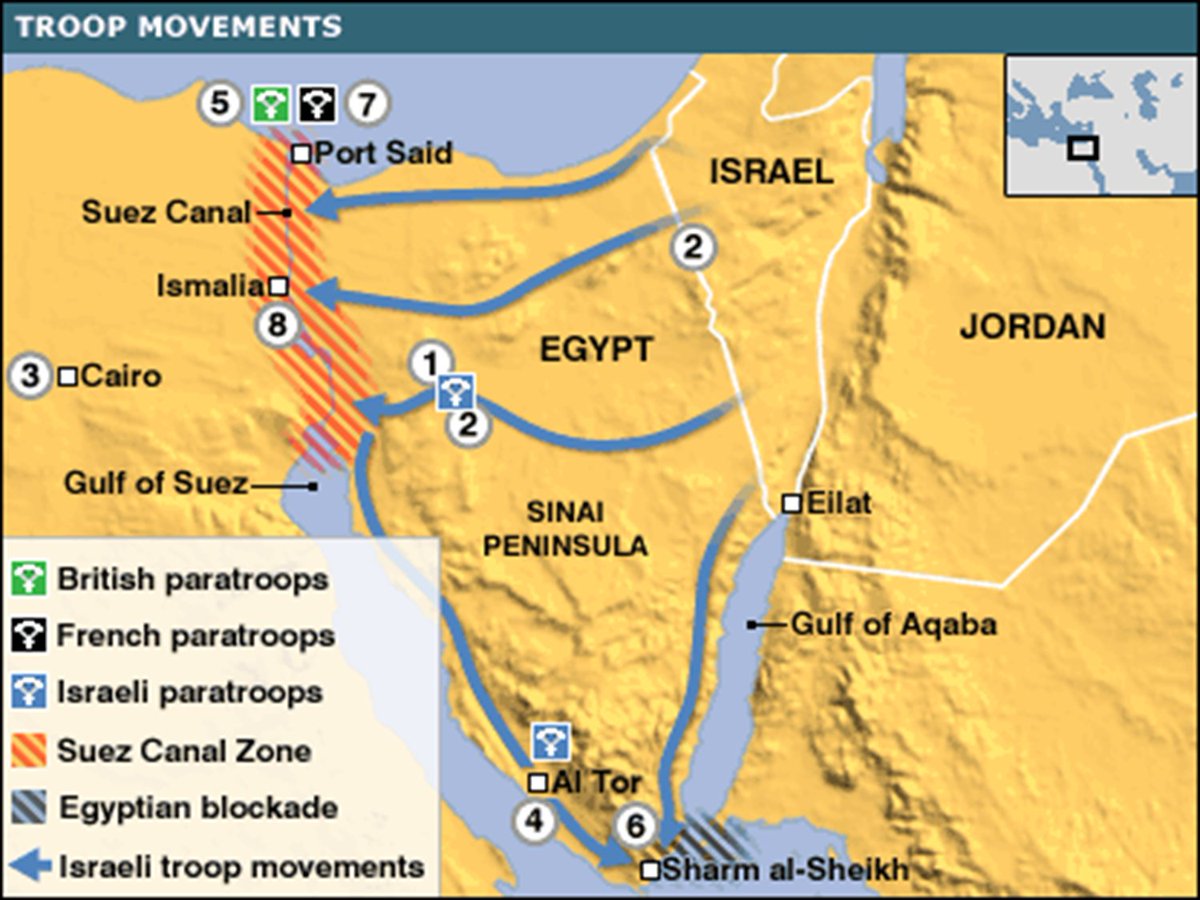 Periódico Primera Página El Canal De Suez