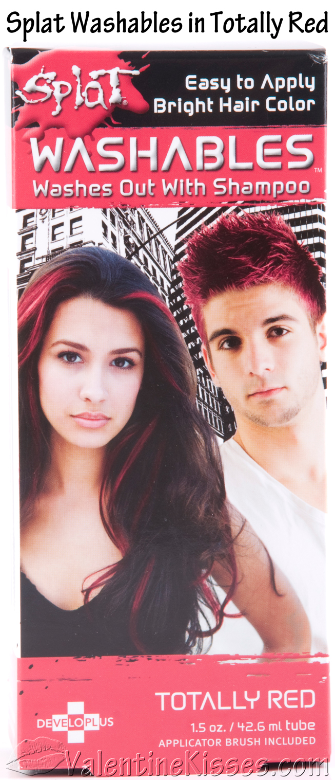 Valentine Kisses: Splat Washables in Electric Blue, Hot 4 Pink, Purple ...