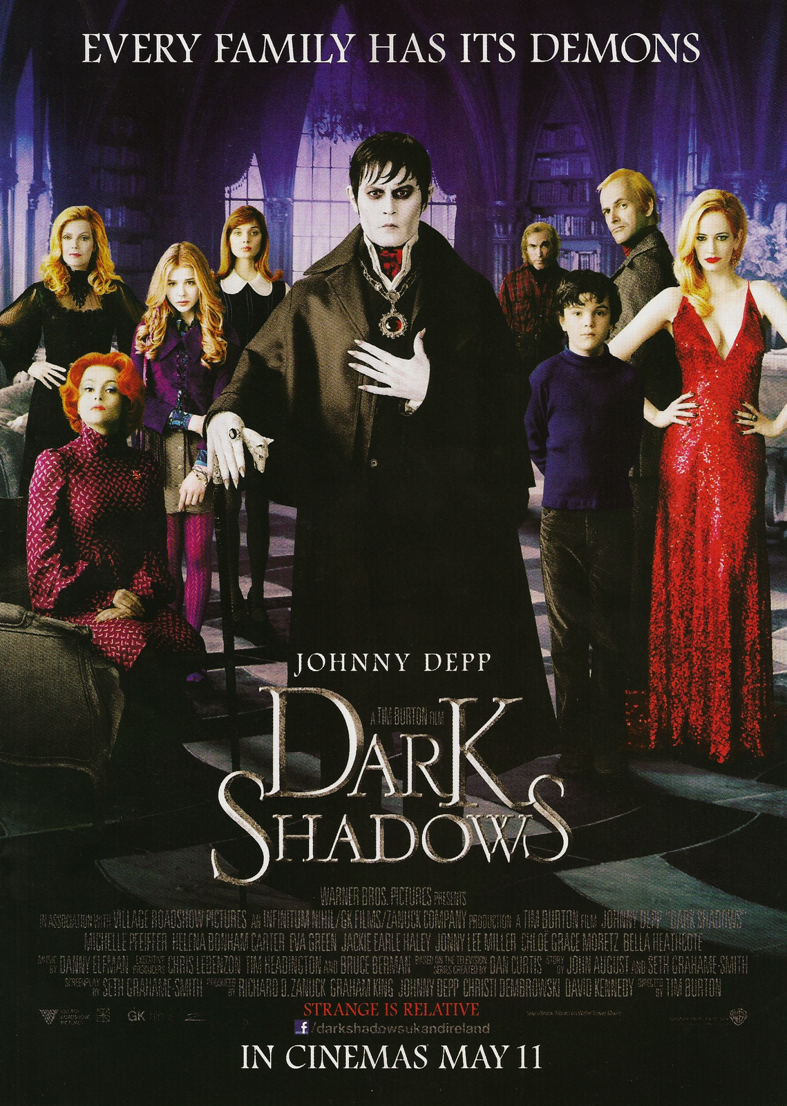 musings from the marsh...: "Dark Shadows"...The Movie...