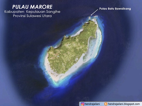 Catatan Hendra Jailani: Pulau Marore; Pulau Terluar Indonesia di Laut ...
