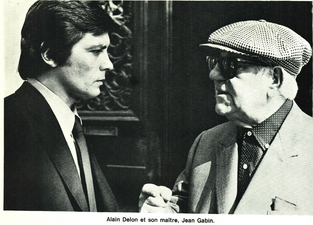 ALAIN DELON: JEAN GABIN
