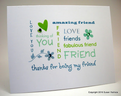 Simplicity by Lateblossom: One-Layer Simplicity 24 - Friends