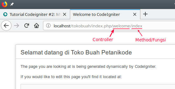 Konsep MVC pada Codeigniter