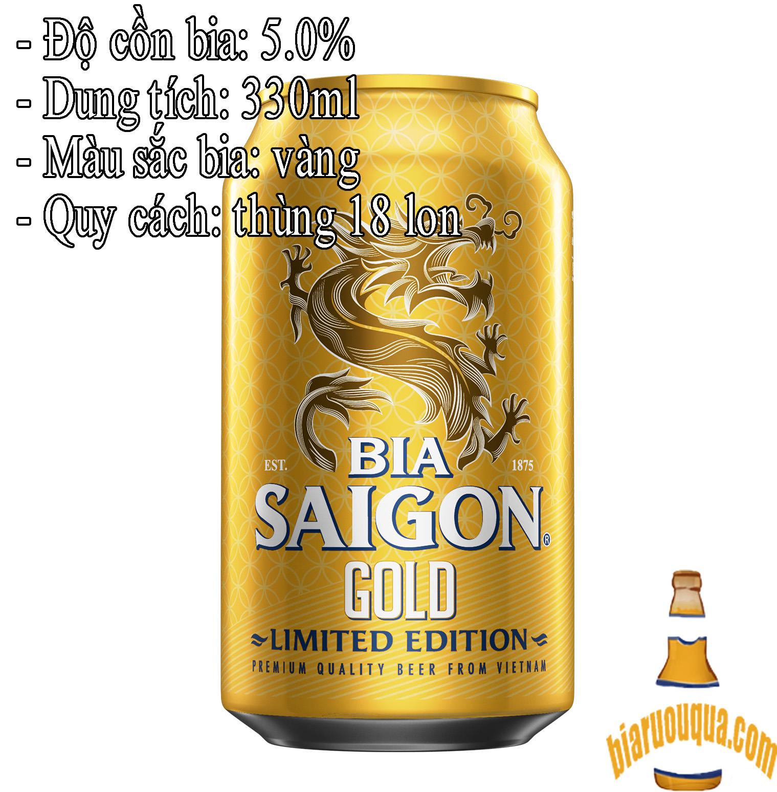 Bia Saigon giá bao nhiêu? Đại lý bia Sài Gòn giá sỉ lẻ