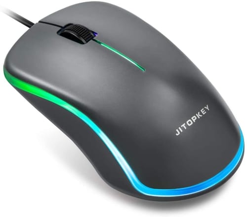 Review Jitopkey JT-M120 USB Optical Wired Computer Mouse