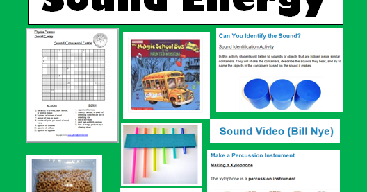 Learning Ideas - Grades K-8: 15 Fun Resources for Teaching about Sound ...
