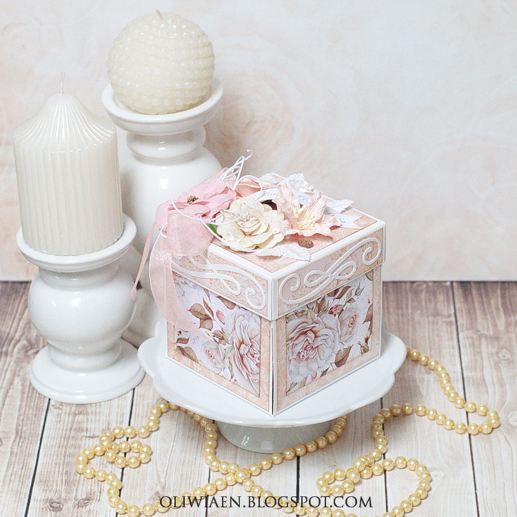 CraftHobby Oliwiaen: Ślubny exploding box / Wedding Exploding Box