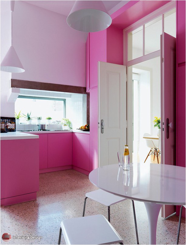 Top 20 Pink Kitchens - Interior4desigN