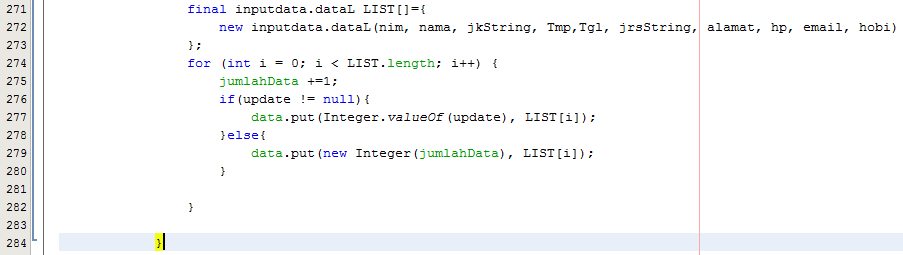 Knowledge, Technology and Information: Program Input Data Menggunakan Hashtable di Java Servlet