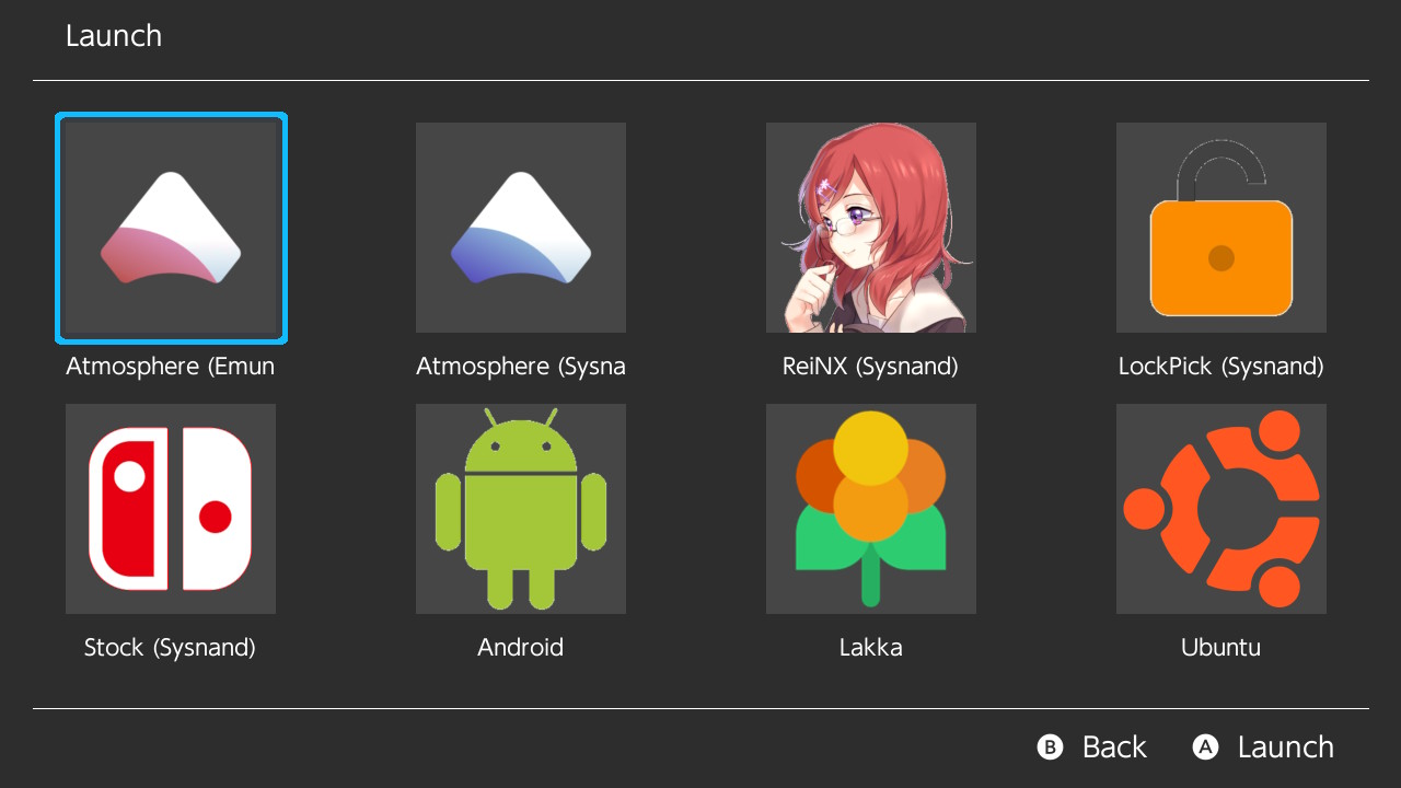 ニンテンドースイッチ Hekate＆Argon(CFW切り替え＆ペイロード起動)の機能を自作ソフトで使用できるHekateBrew紹介(Kosmos)