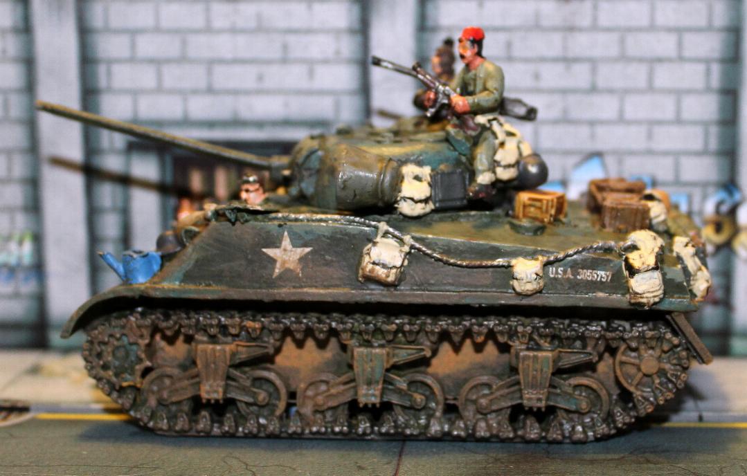 Vampifan's World of the Undead: Bolt Action - Oddball's Sherman Tank