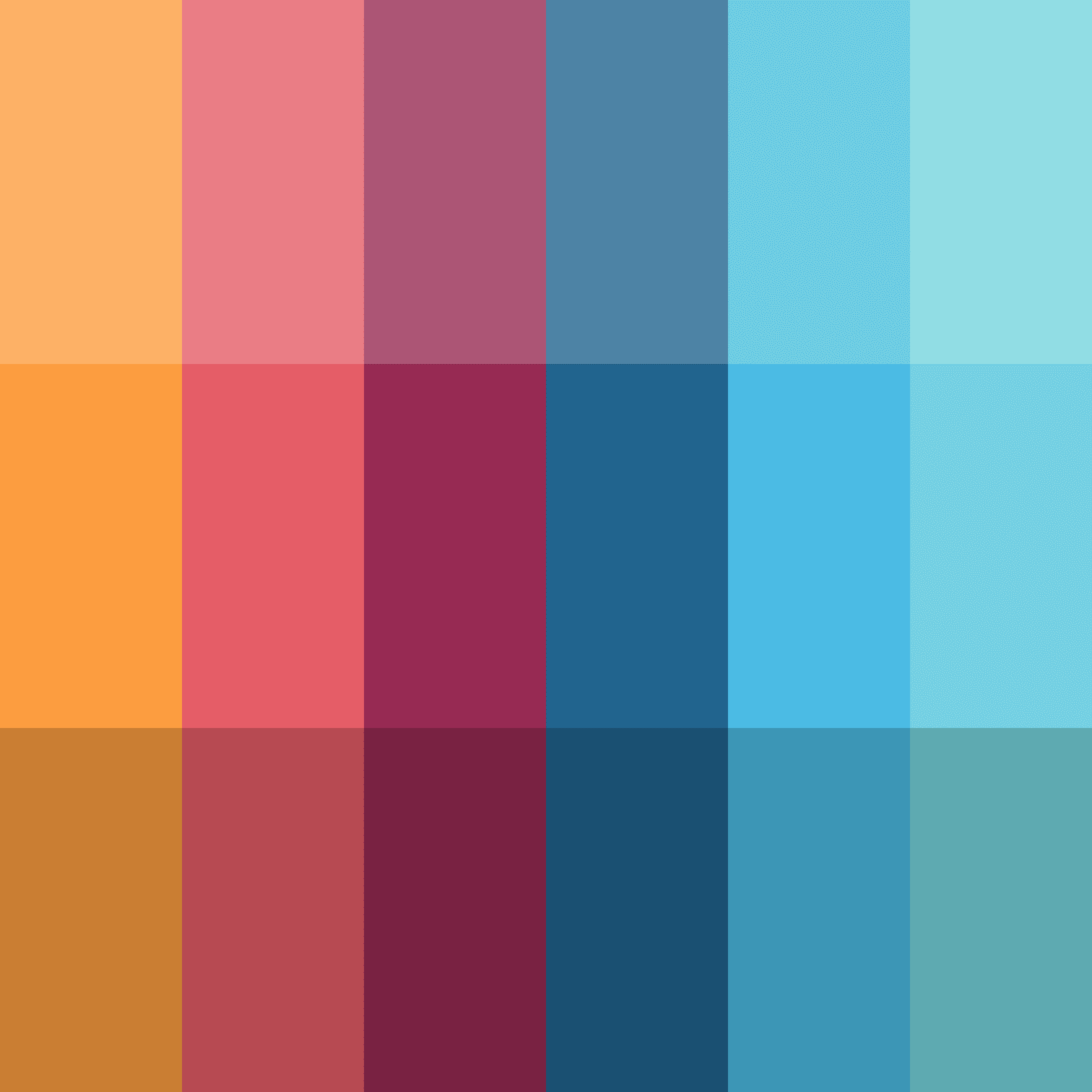 Color Palette 009 - PowerPoint Free