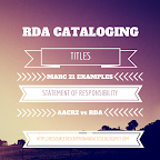 RDA Cataloging Rules for Pseudonyms with MARC 21 Examples