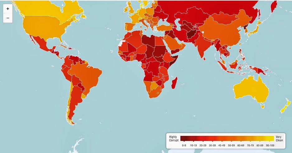 Full List Of Countries In Corruption Perception Index 2013 Full List Of Countries In Corruption Perception Index 2013