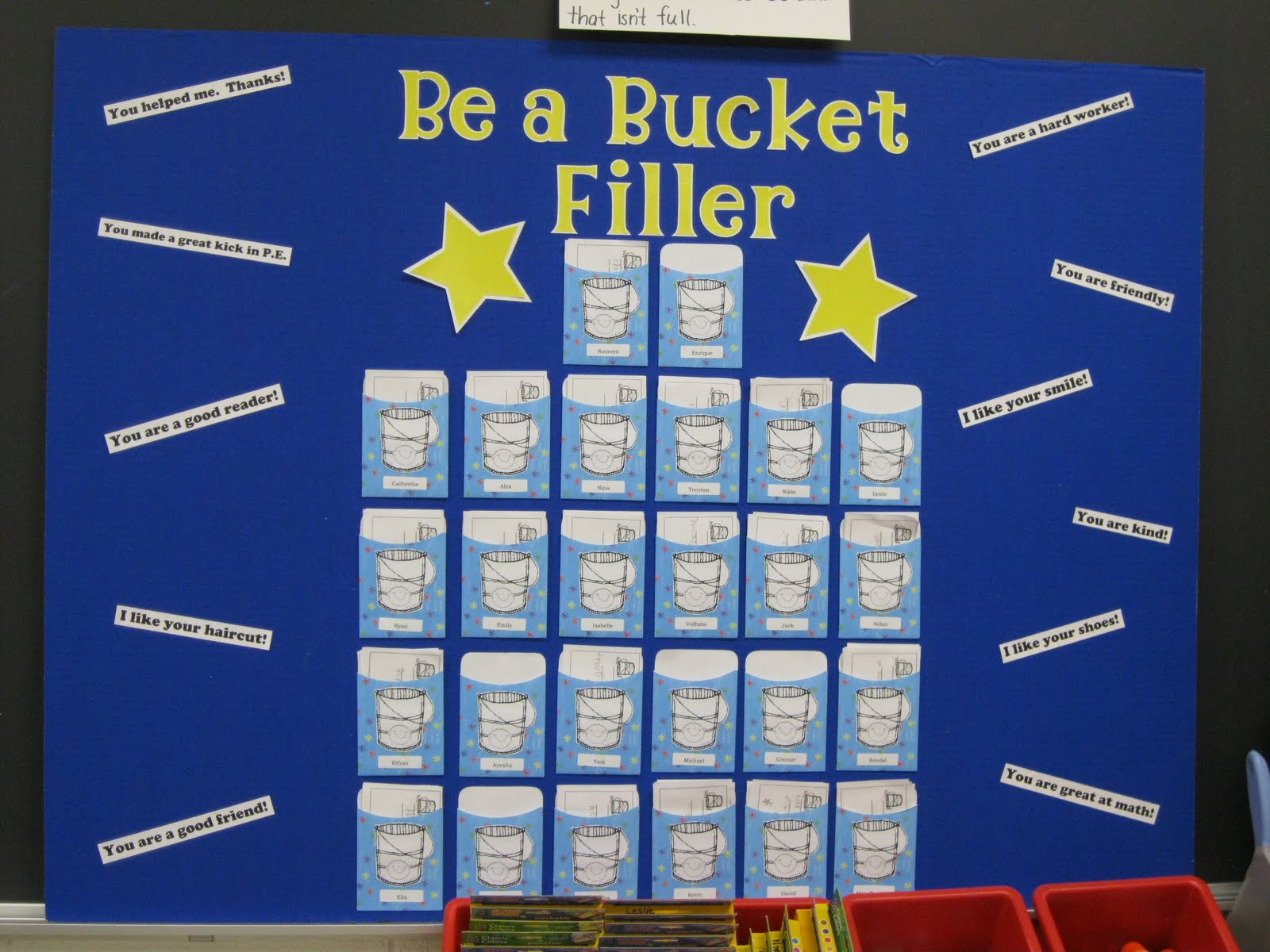 Mrs Tussing s Class Be A Bucket Filler Mrs Tussing s Class Be A Bucket Filler