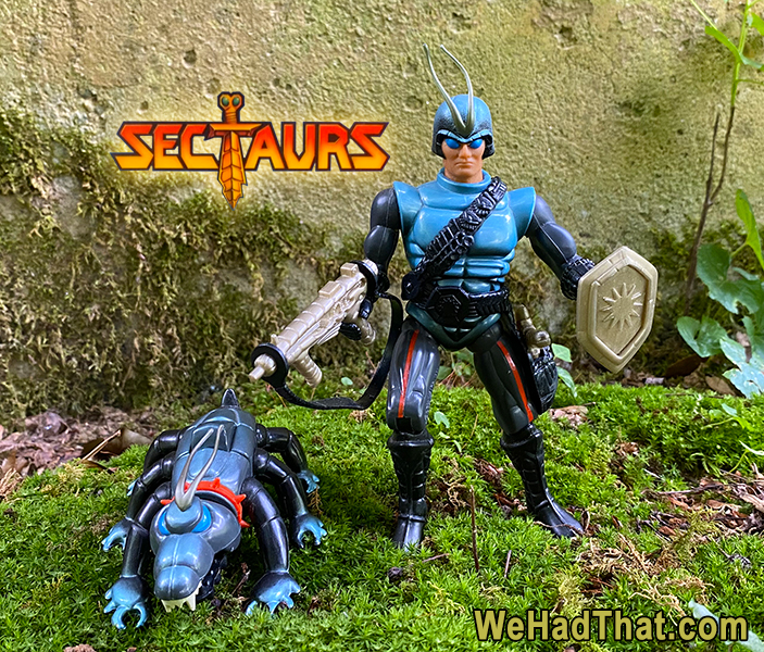 Action Figure Overview: Sectaurs - Zak and Bitaur (Coleco, 1985)