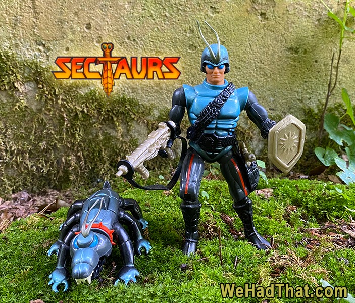 Action Figure Overview: Sectaurs - Zak and Bitaur (Coleco, 1985)