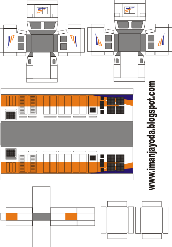Download Pola Lokomotif CC206 Skala HO