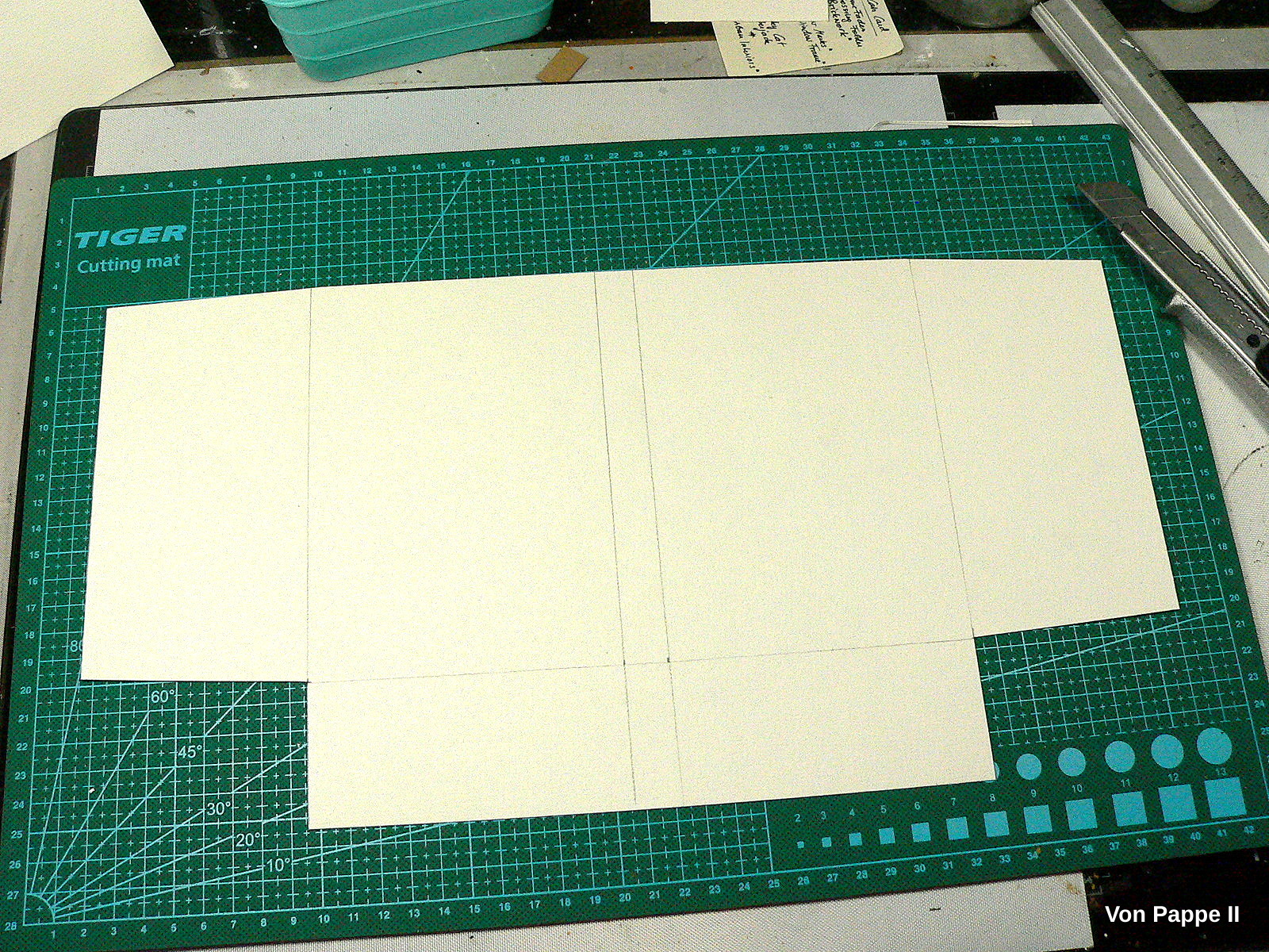 StencilGirl Talk: Travel Journal with Flap Pockets by Claudia Neubacher