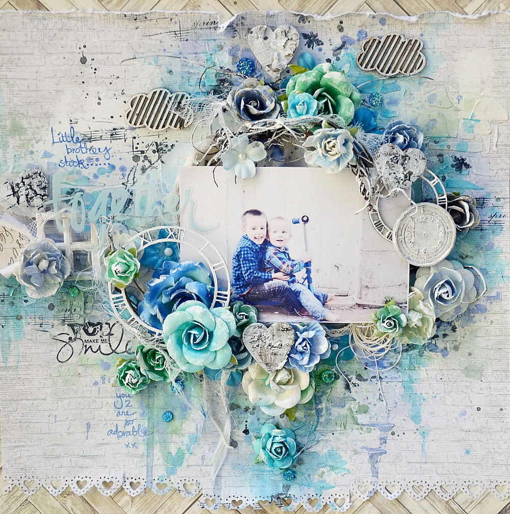 My boys, my world!: Something shabby tonight :)