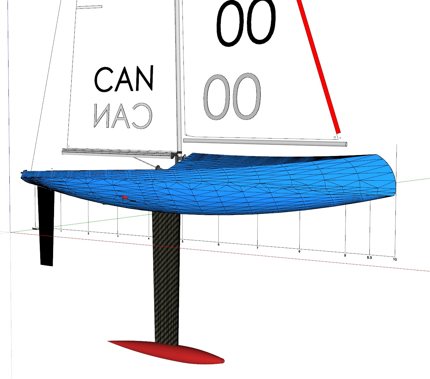 IOM Hull Design - Wave Piercing Bow