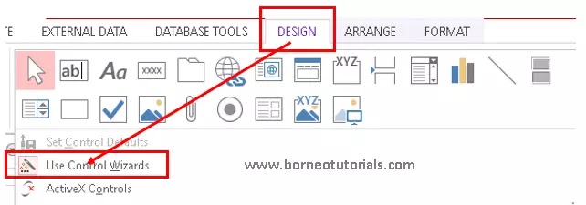 Cara Menambahkan Tombol Tab Control dan Text Box di Form Access ...