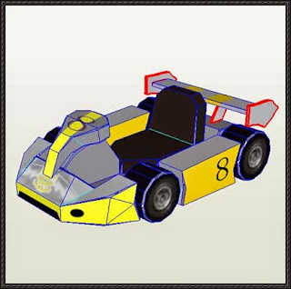 PapercraftZone Br: Crazyracing - Kartrider - Papercraft