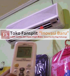Kipas angin Model AC (Fansplit) | Kipas Angin Fansplit » Inovasi Baru