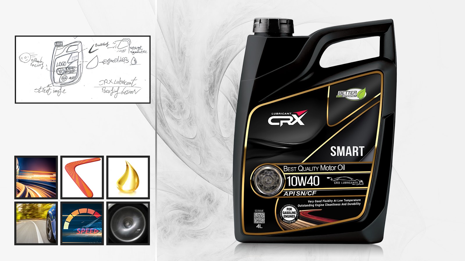 CRX Engine Oil – Packaging Of The World
