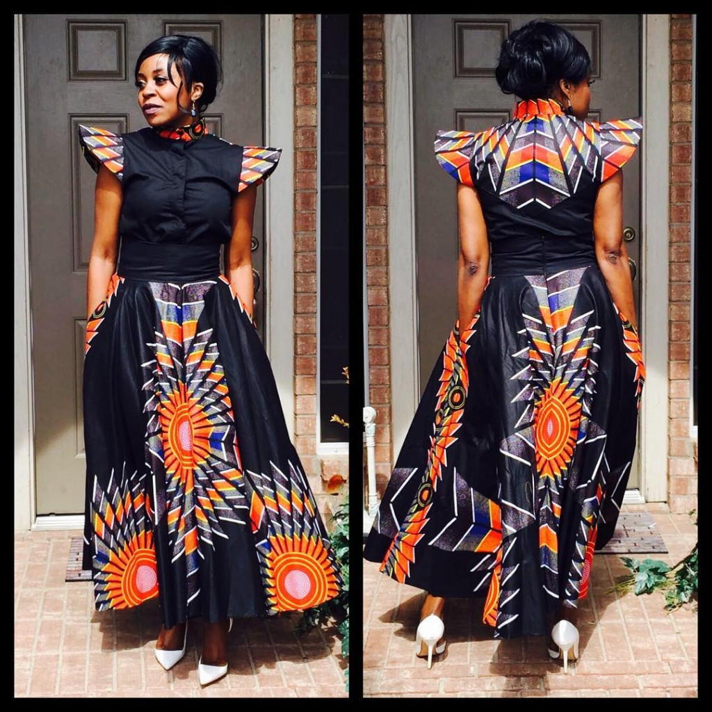 Check Out This Ankara Gown Style - DeZango