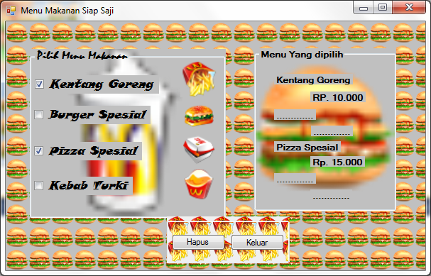 Tutorial Membuat Program Menu Makanan Mengunakan Visual Studio 2010 ...
