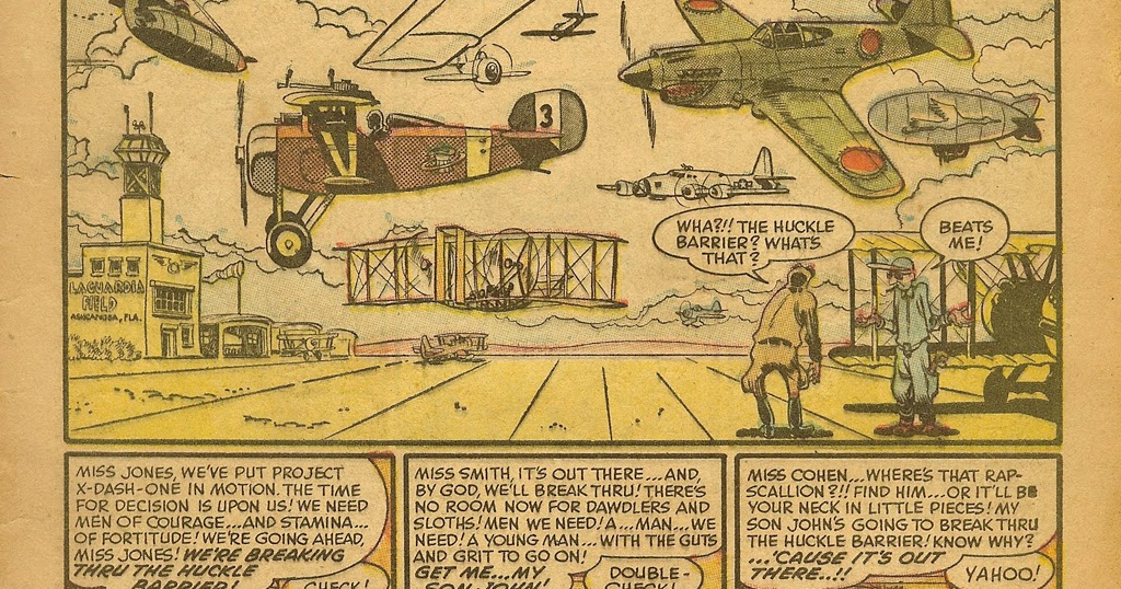 Four-Color Shadows: Breaking the Huckle Barrier-Howard Nostrand-1954