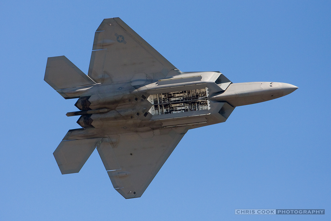 Chris Cook Photography: US Navy Blue Angels & F-22 Raptor