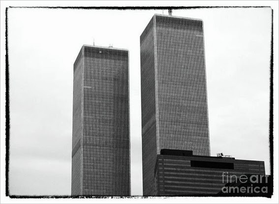 New York Photography: Twin Towers in the 1990s by John Rizzuto