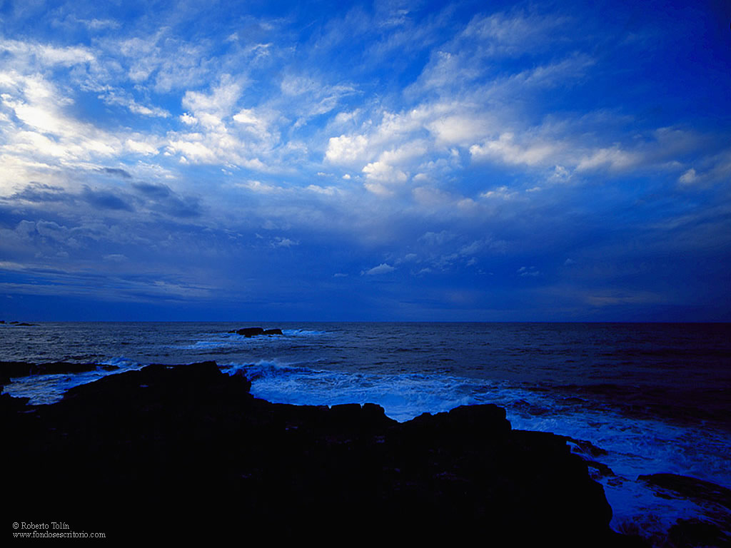 Fondos de paisajes azules - Imagui
