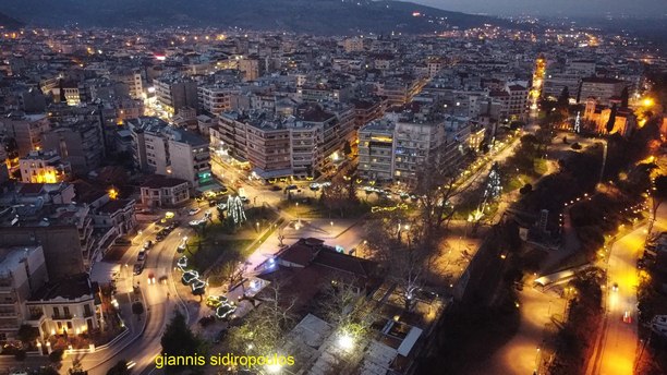 Βεροιώτης: Έτσι θα δει τη Βέροια από ψηλά ο Άγιος Βασίλης!