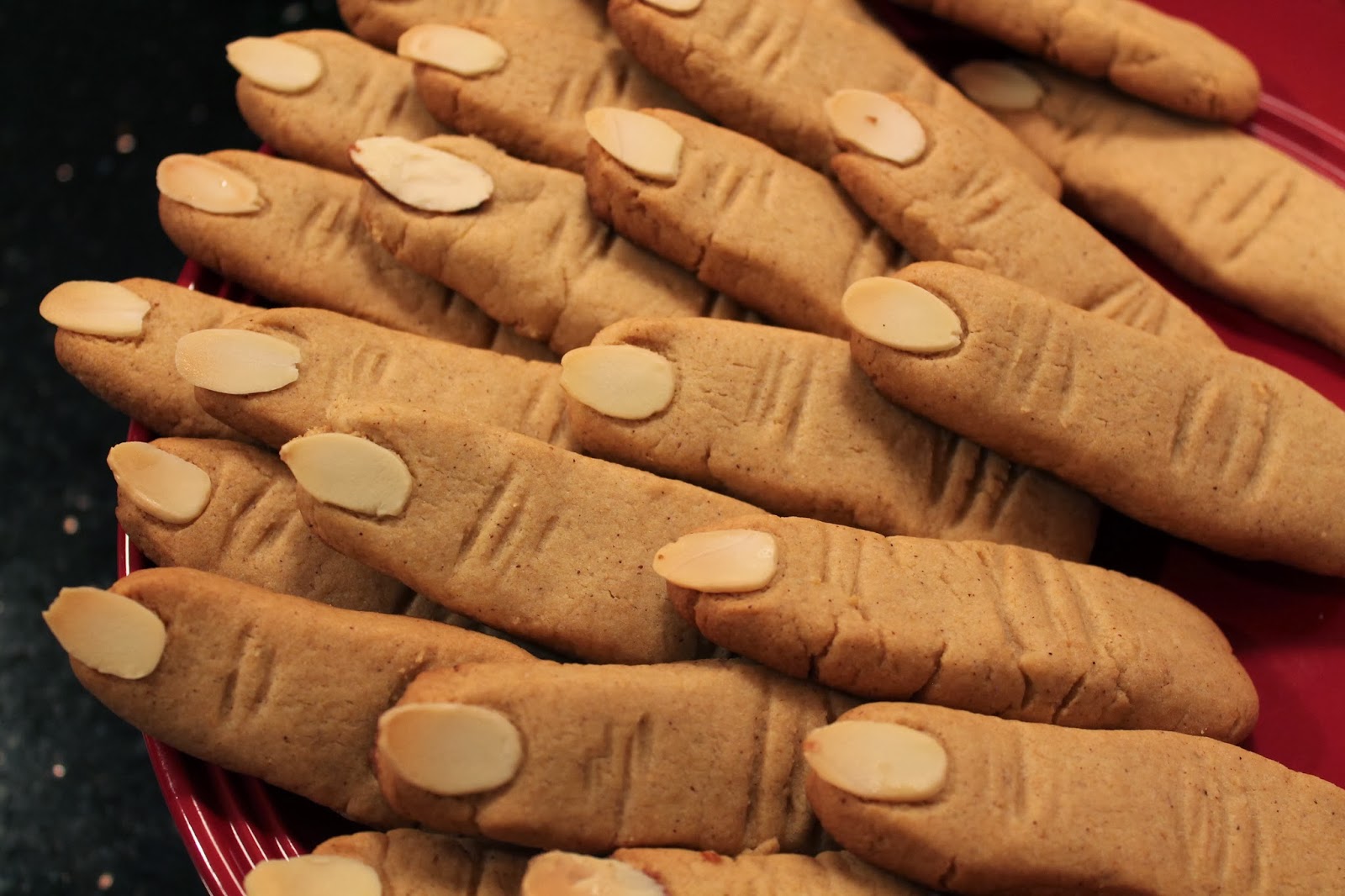 Sumee's Culinary Bites: Spicy Spooky Finger Shaped Cookies