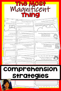 First Grade Love: The Most Magnificent Thing Comprehension Activities