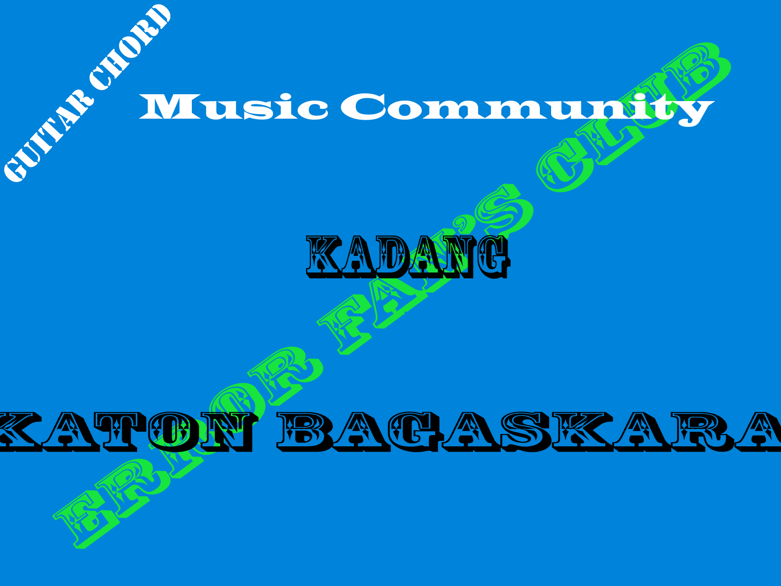 Katon Bagaskara | Kadang