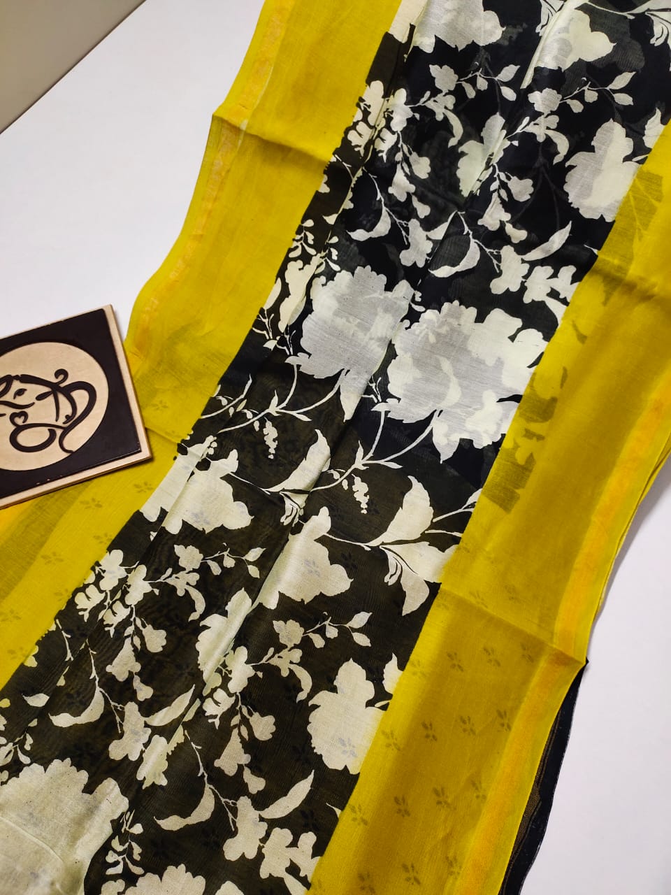 Chanderi digital print sarees