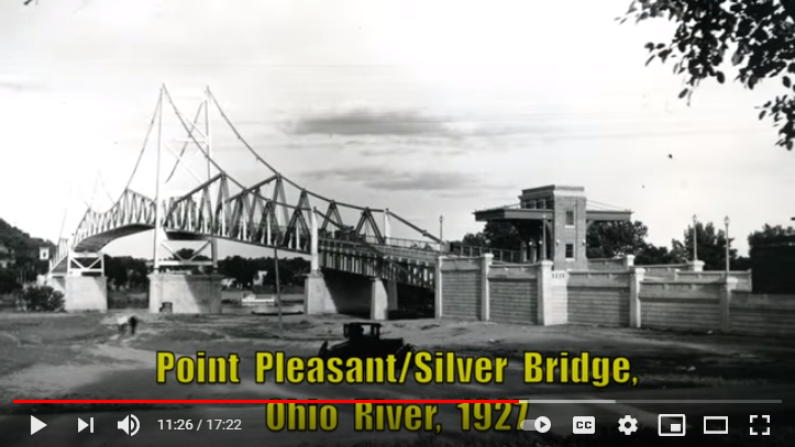 Industrial History: 1928-67 Silver Bridge over Ohio River at Point ...