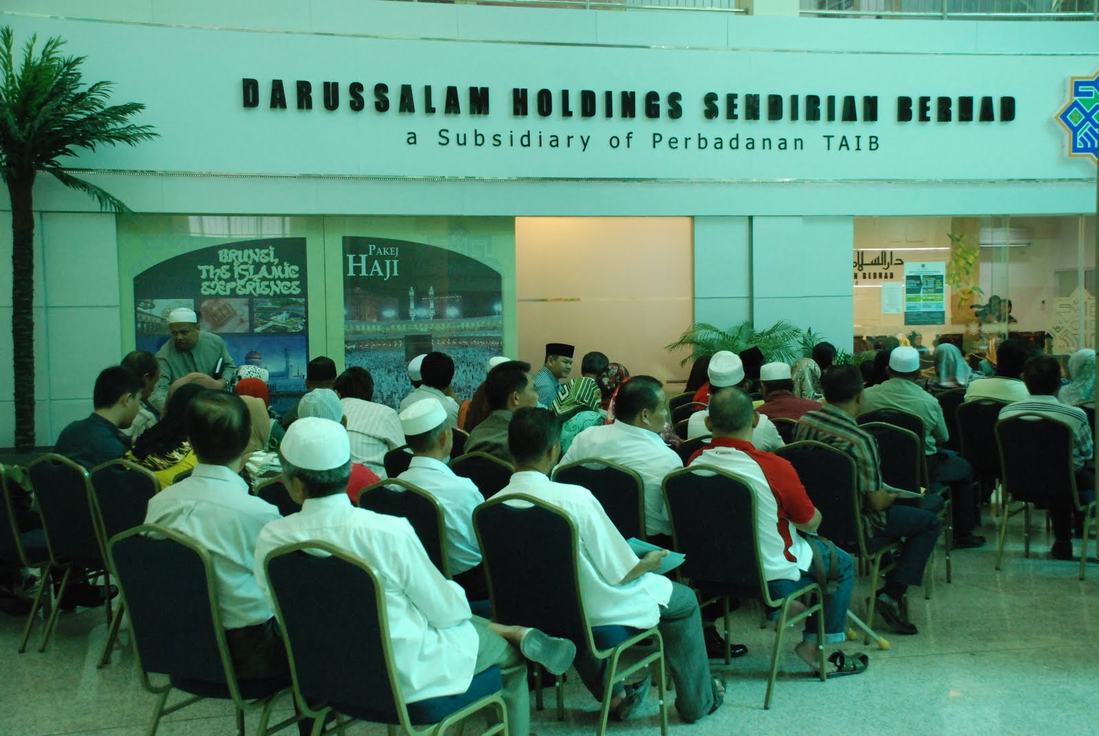 Darussalam Holdings Sdn Bhd: DHSB Open its counter for Hajj Payment ...